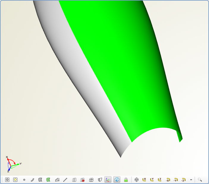Splitting a Blade at Specific Chord Length - General Modeling - CAESES ...