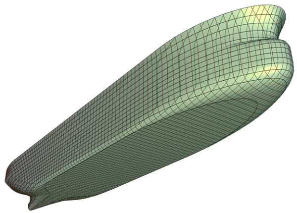 Ship Hull Design with CAESES › CAESES