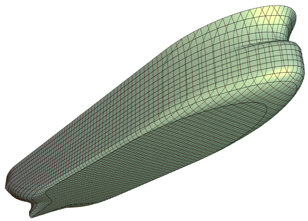 Ship Hull Design with CAESES › CAESES