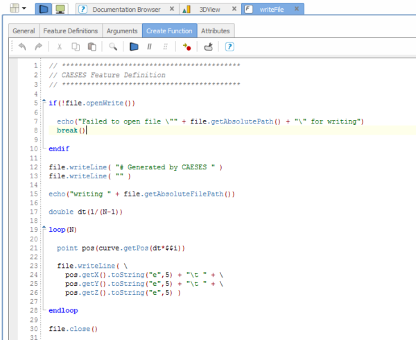 Write Your Own Export Routine › CAESES