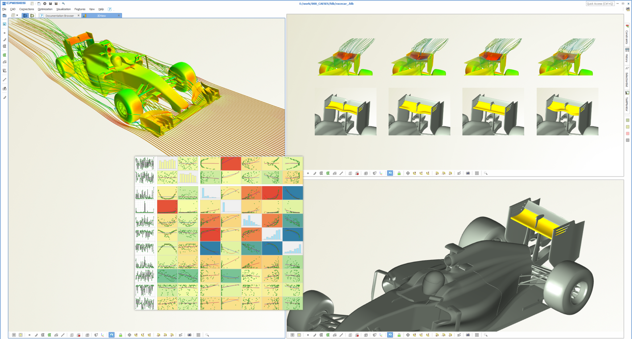 Design Explorations and Shape Optimization › CAESES