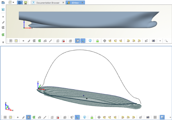 Ship Hull Design with CAESES › CAESES