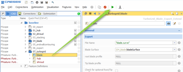 Quick Guide: Blade Geometry Export for ANSYS TurboGrid › CAESES