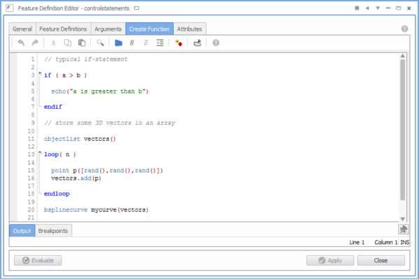 Quick Guide: Geometry Scripting in CAESES › CAESES