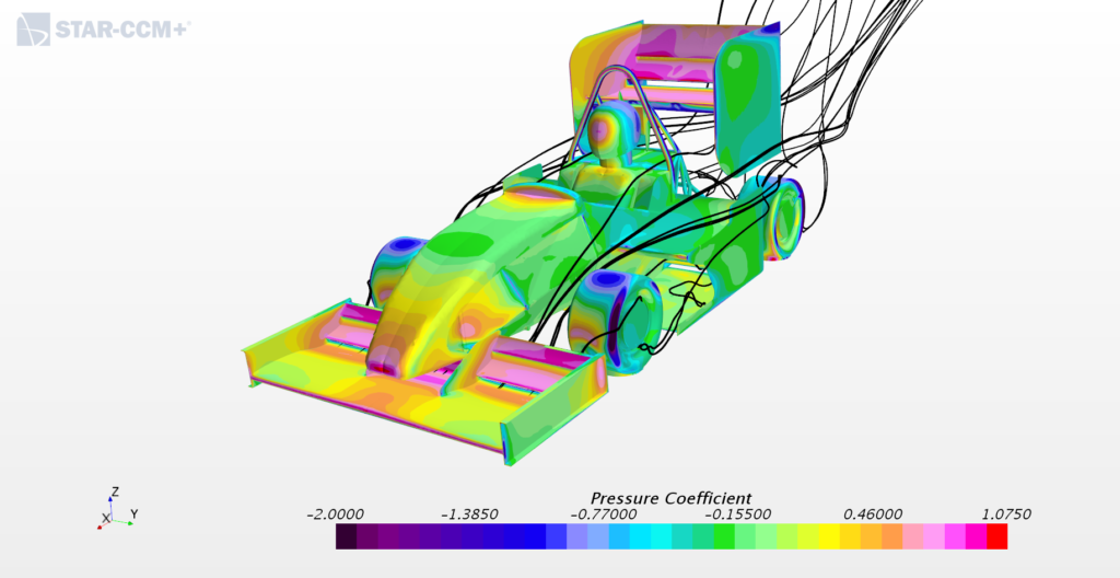 Simulation-Driven Design of a Race Car Rear Wing › CAESES