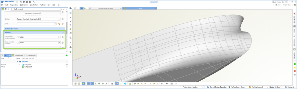 Simulation-Ready Geometry for CFD Engineers › CAESES
