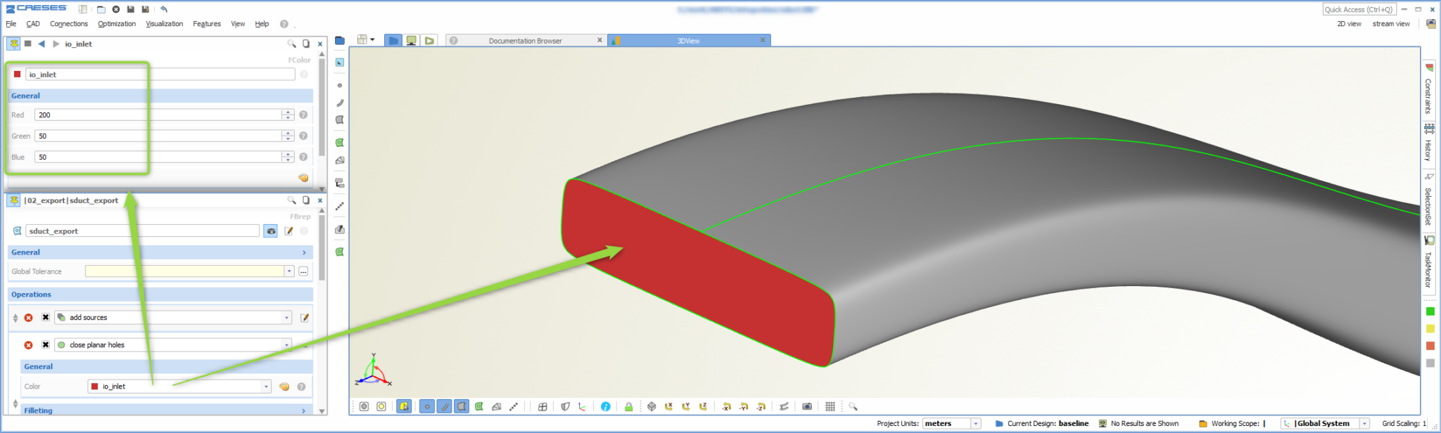 Shape Optimization in ANSYS with CAESES › CAESES