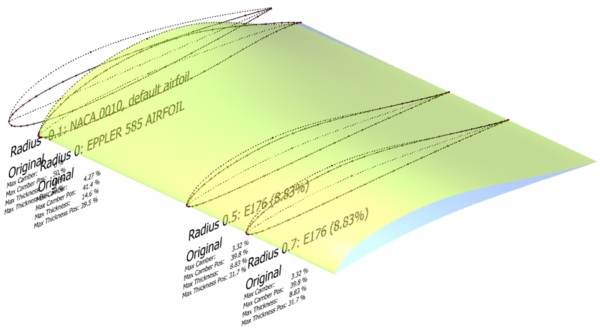 Drone Blade Design at Parrot › CAESES
