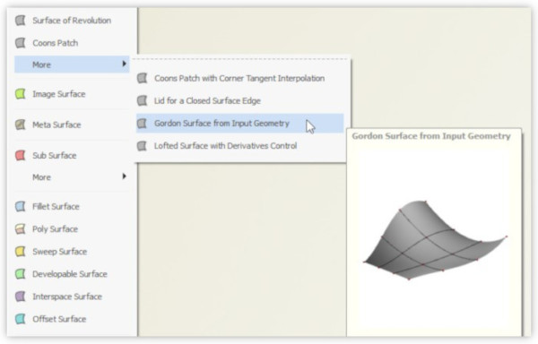 Gordon Surface for Curve Networks › CAESES