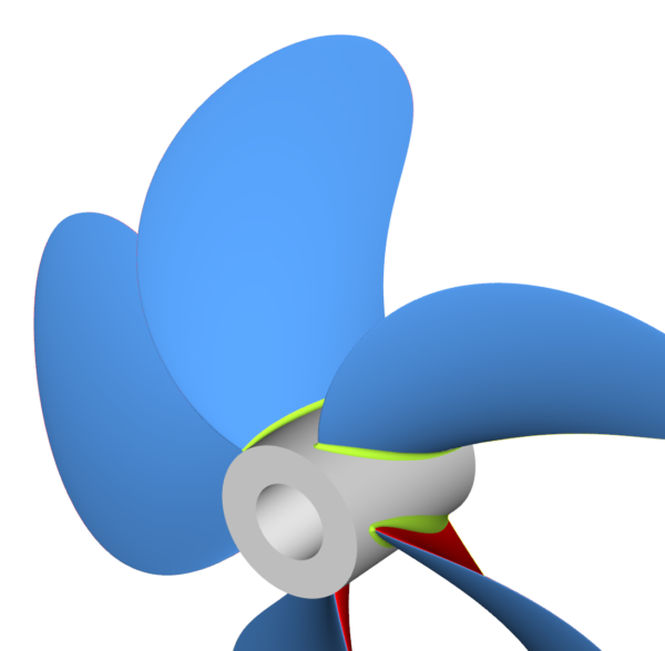 Automated Generation of Parametric Propeller Models › CAESES