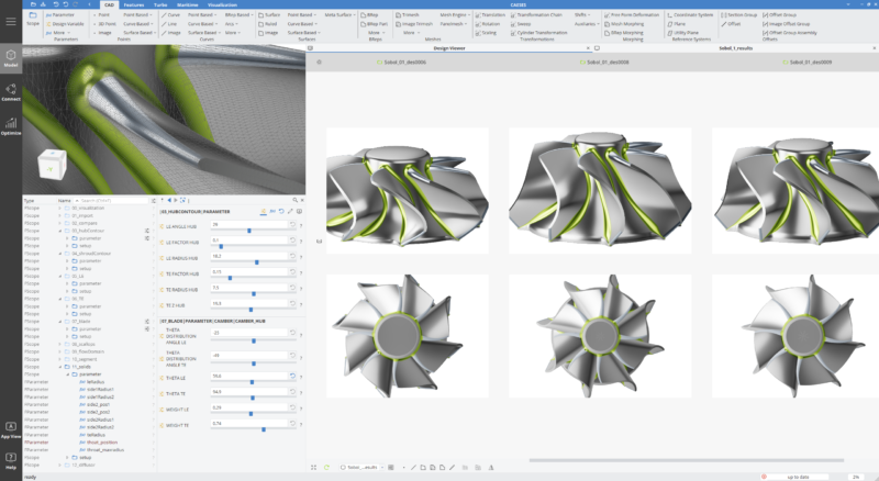 Turbomachinery Design › CAESES