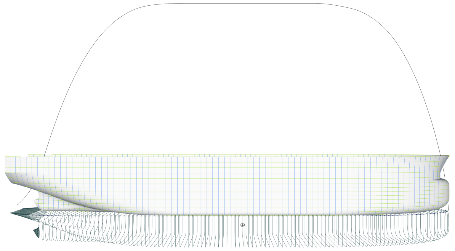 Ship Hull Design with CAESES › CAESES