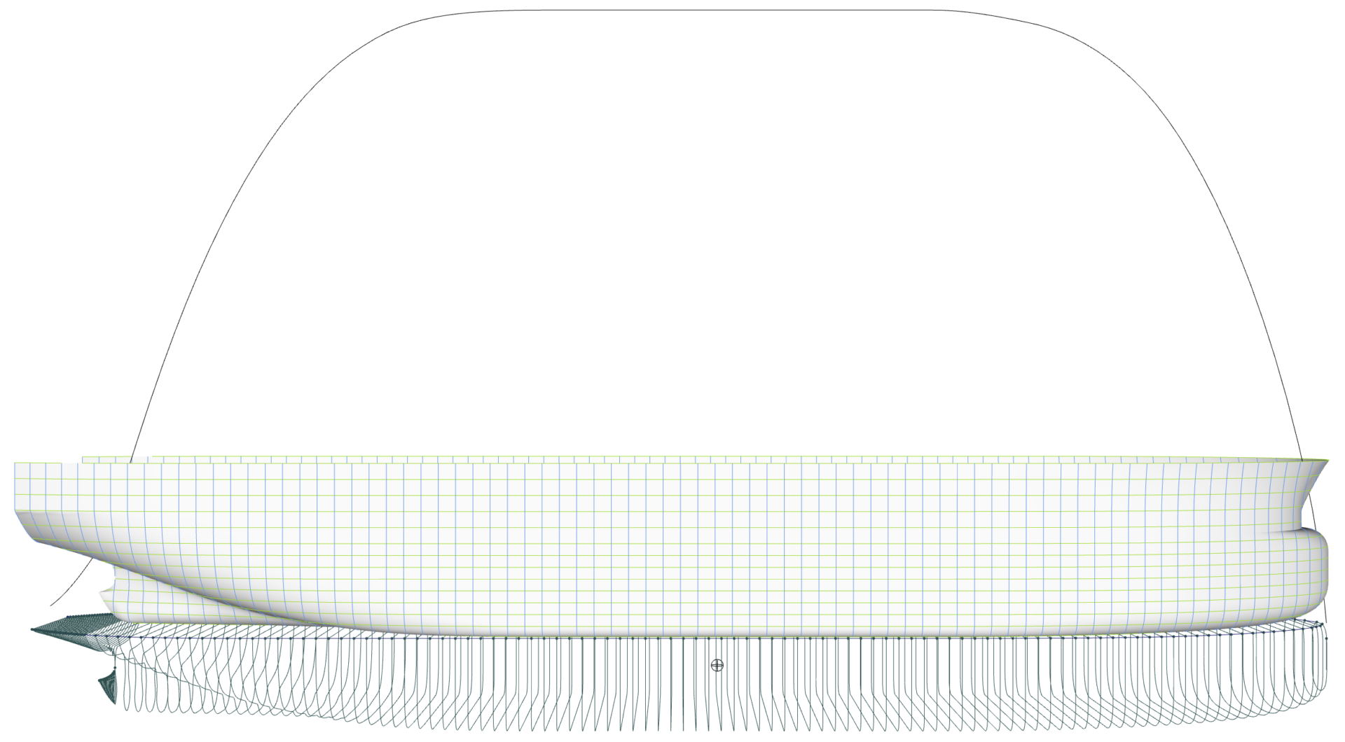 Ship Hull Design with CAESES › CAESES