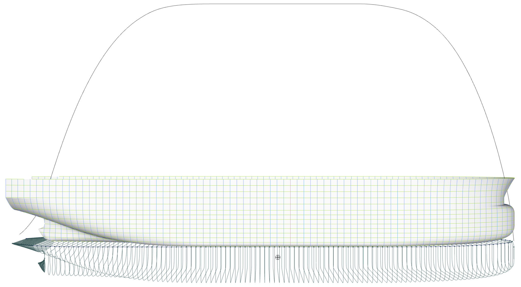 Ship Hull Design with CAESES › CAESES