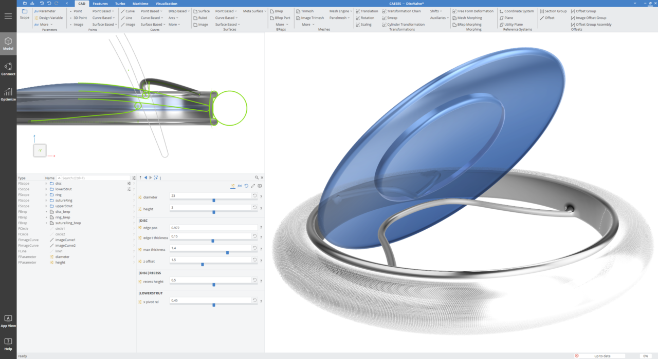 Medical Equipment Design with CAESES › CAESES