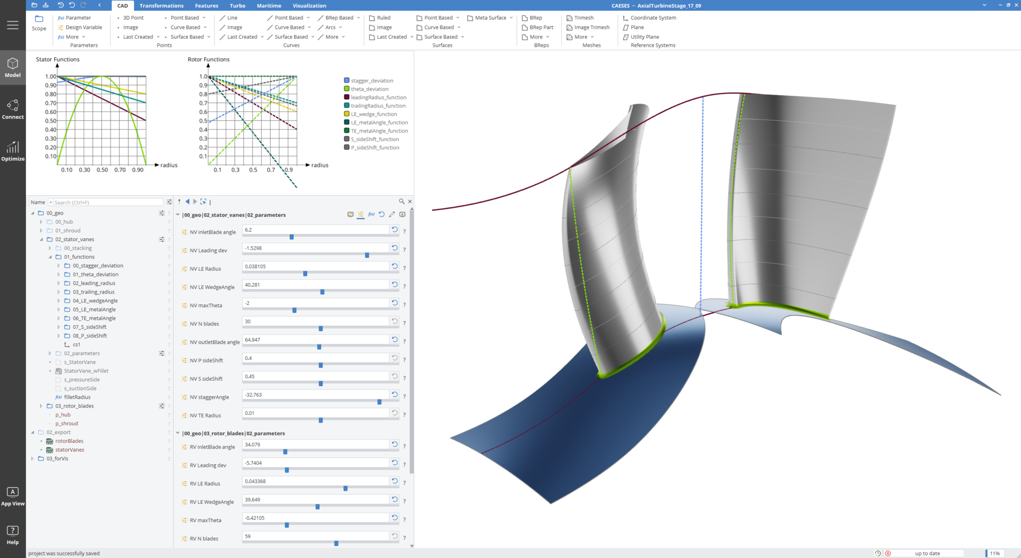 Optimal Fluid Dynamics with Ansys CFD › CAESES Optimal Fluid Dynamics with Ansys CFD › CAESES